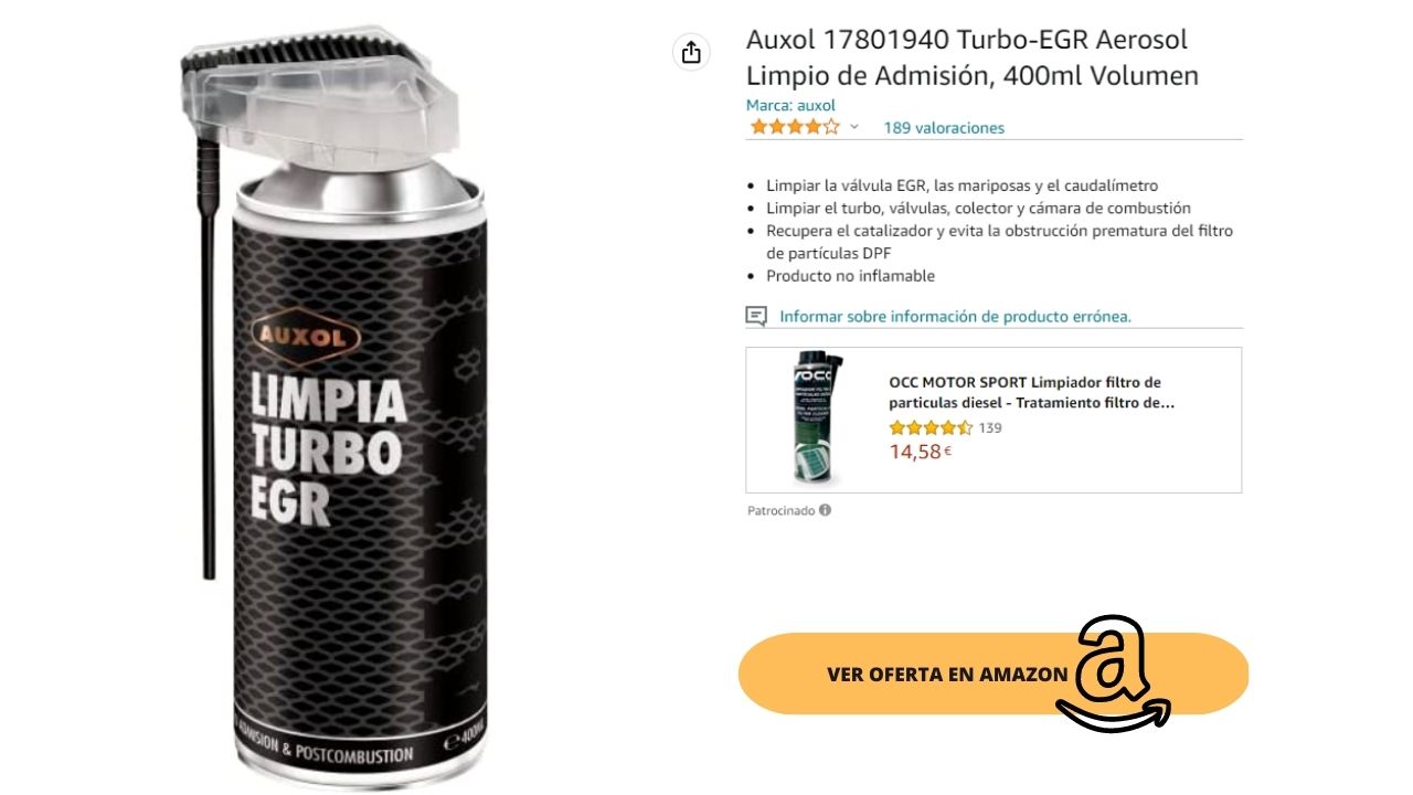 Limpia Turbo EGR - turbocoches.com